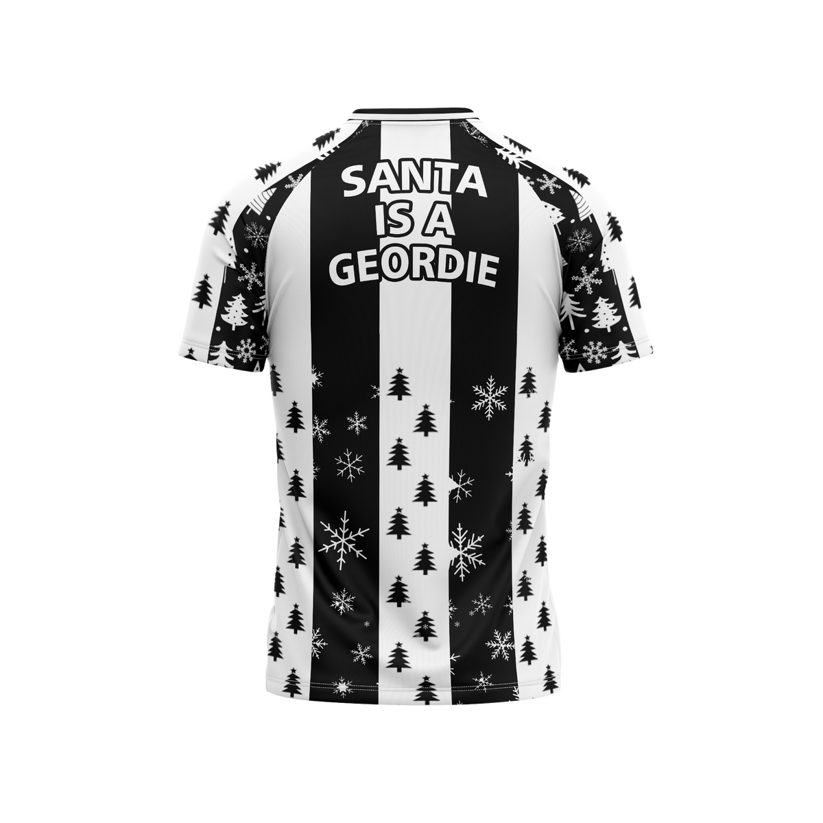 Adults Santa is a Geordie - Novelty Tee – LammySports